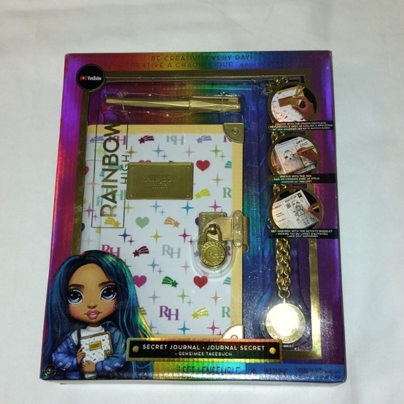 Rainbow | Toys | New Rainbow High Secret Journal | Poshmark